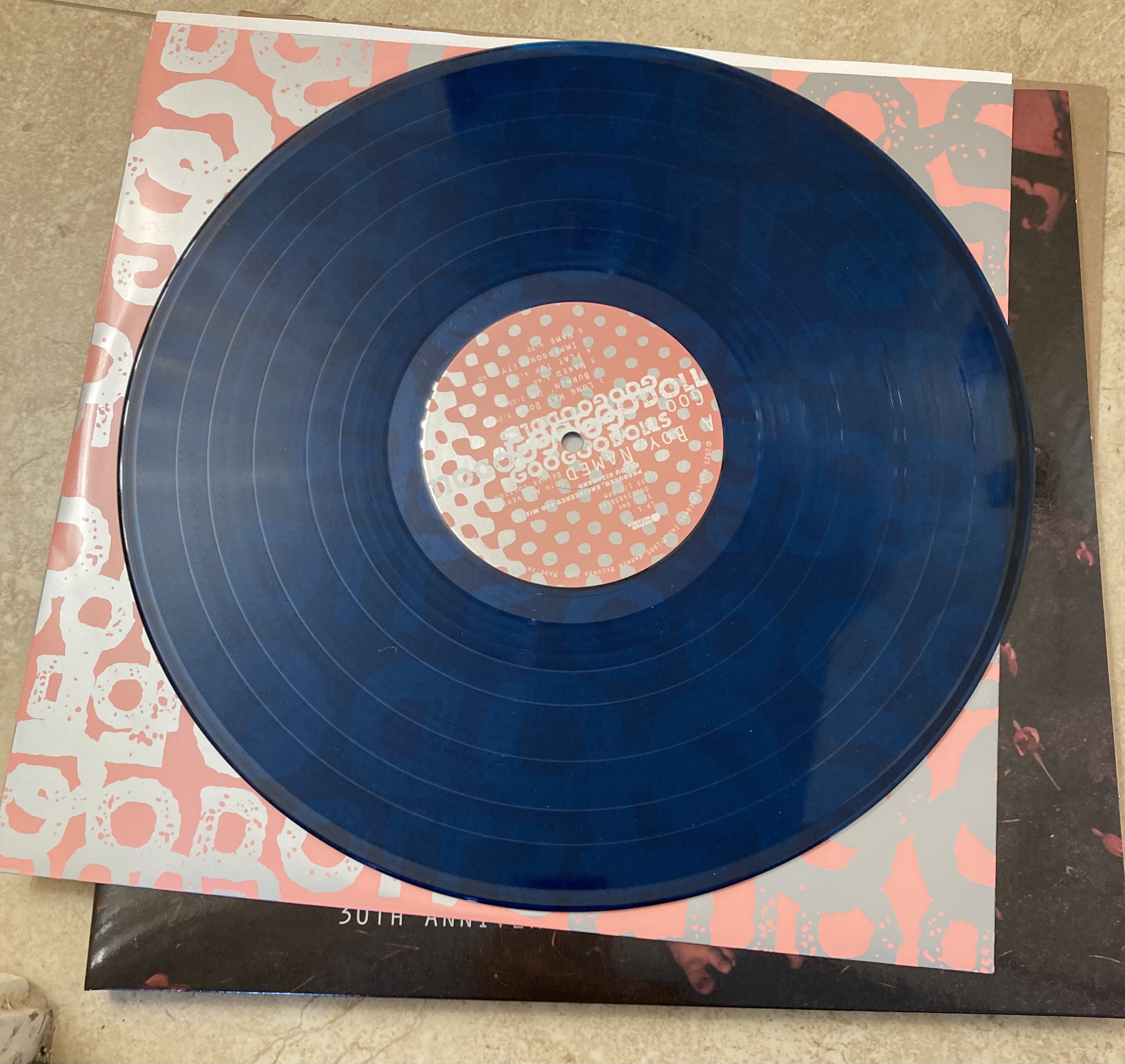 Bailey’s Blue “A Boy Named Goo” Vinyl – Temple Of Goo – The rarest Goo ...